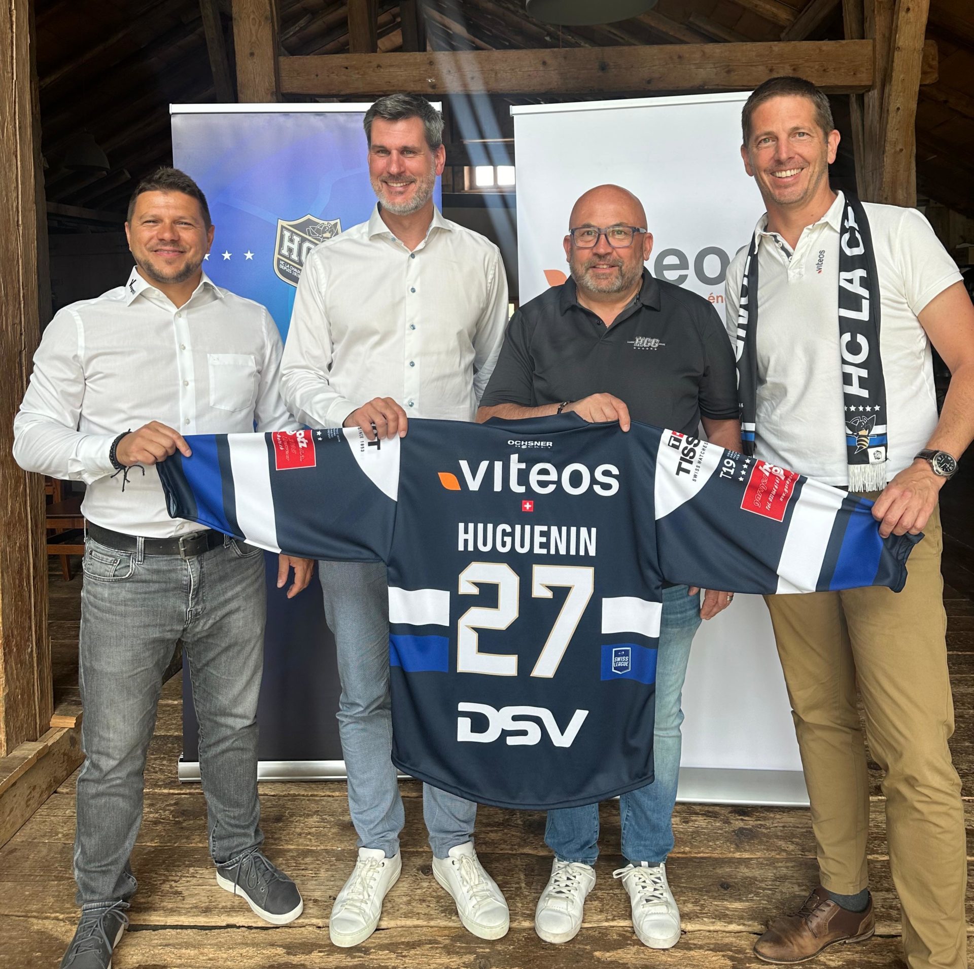 Viteos et le HCC s'engagent pour un partenariat durable - Hockey Club ...